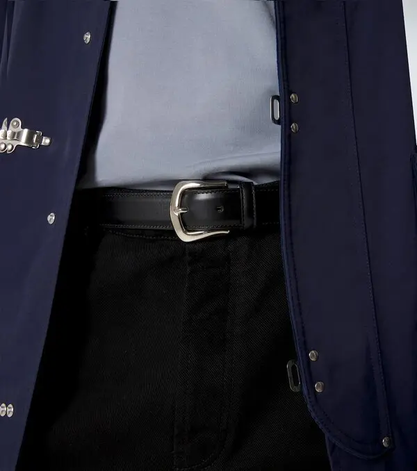 Brunello Cucinelli Leather Belt - Black