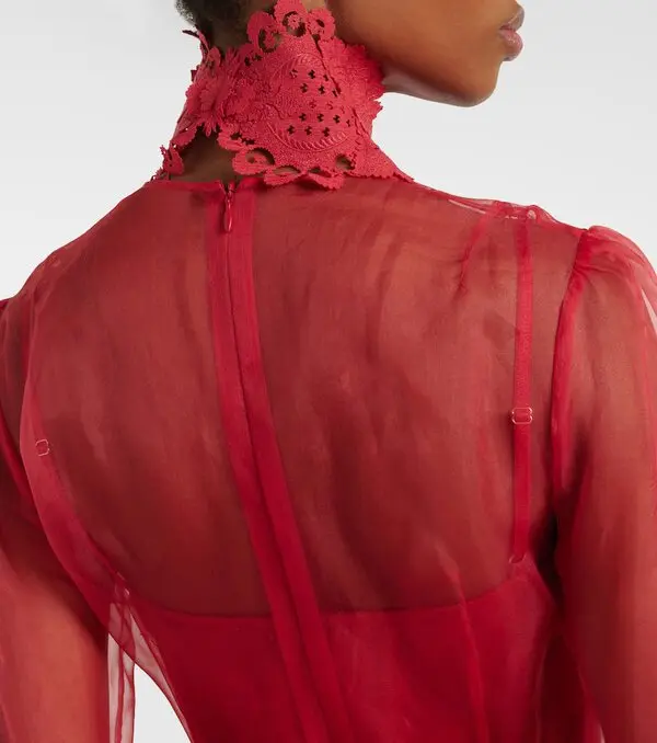 Zimmermann Rebellion Silk Minidress