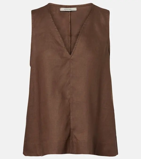 Asceno Linen Top