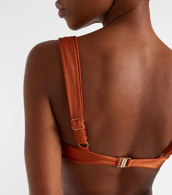 Faithfull The Brand Sol Bikini Top - Orange