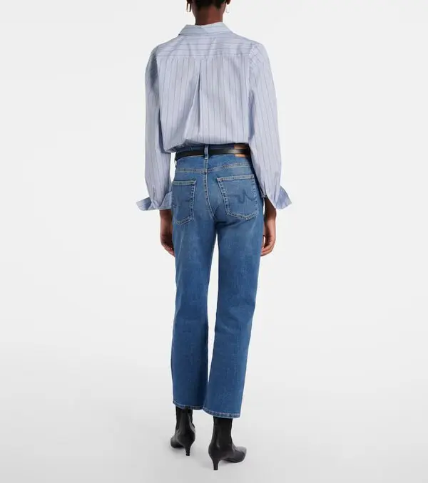 Ag American Cropped Slim Jeans