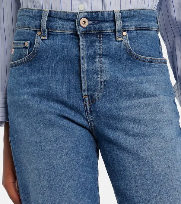 Ag American Cropped Slim Jeans