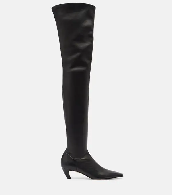 Khaite Arizona Leather Over-the-knee Boots