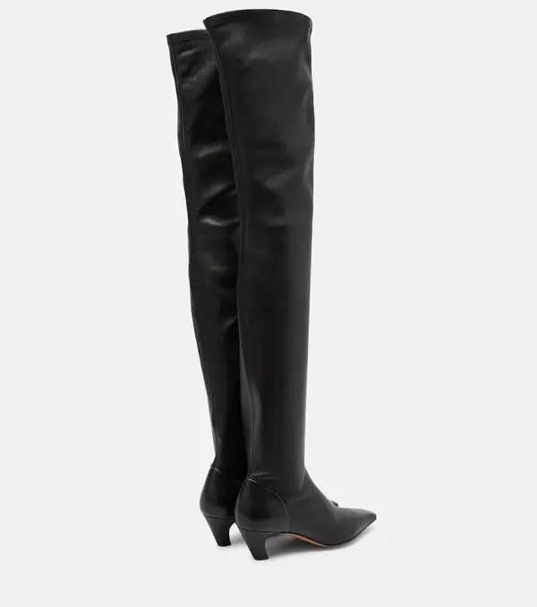 Khaite Arizona Leather Over-the-knee Boots