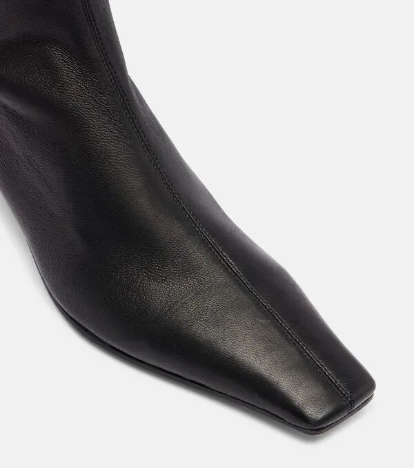 Khaite Arizona Leather Over-the-knee Boots