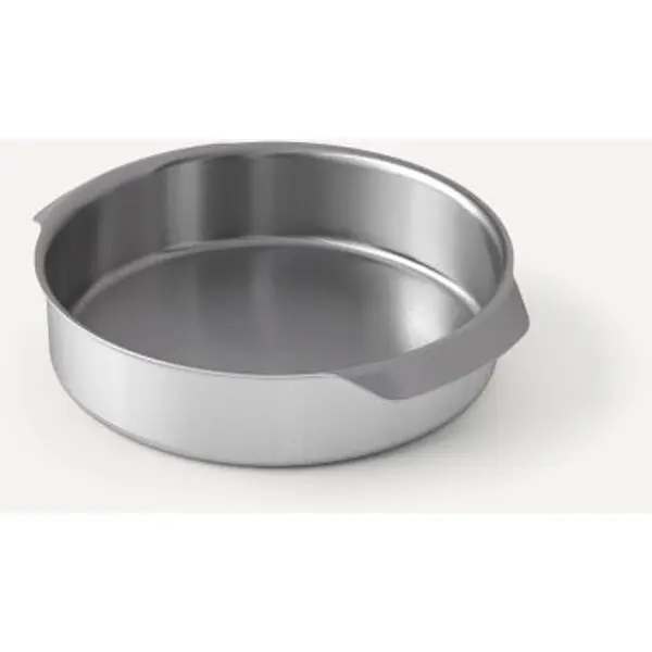 KANA 9-inch Round Panoven & Bbqset Of 2 - Stainless Steel