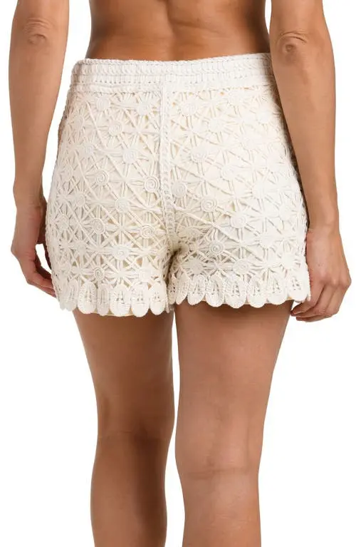 La Blanca Serenity Soutache Cover-up Shorts