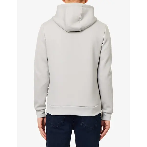 ARNE Hybrid Hooded Quilted Woven Jacket