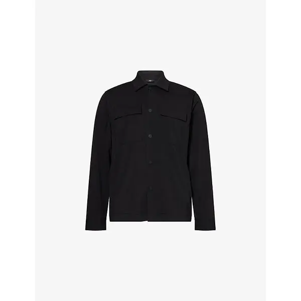 7 For All Mankind Patch-pocket Woven Overshirt