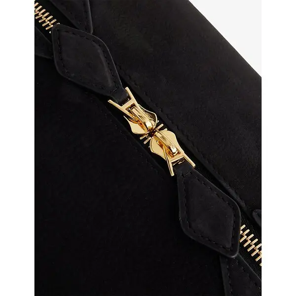 Alaïa Le Bouledogue Leather Shoulder Bag - Noir