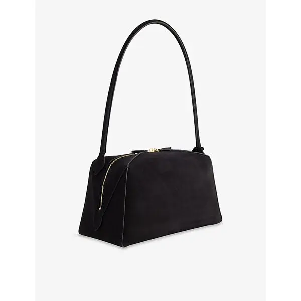 Alaïa Le Bouledogue Leather Shoulder Bag - Noir