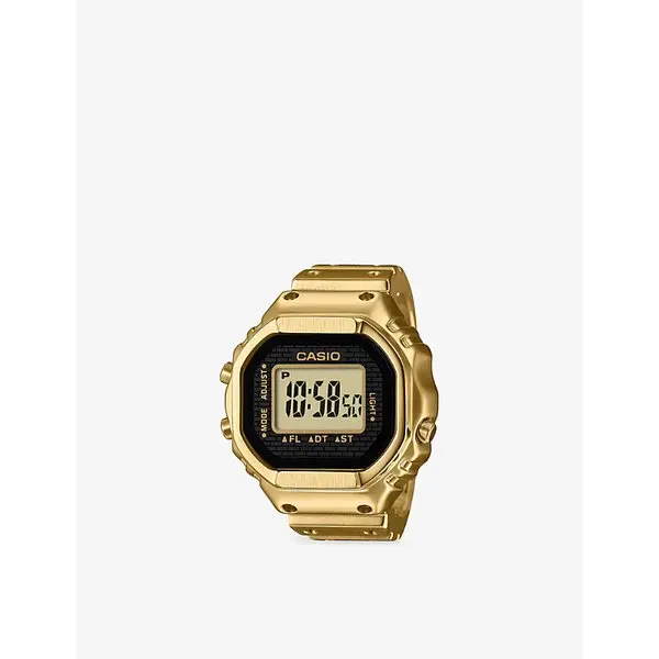 G-Shock Crw-001g-9er Stainless Steel Quartz Ring Watch 25.2mm - Gold