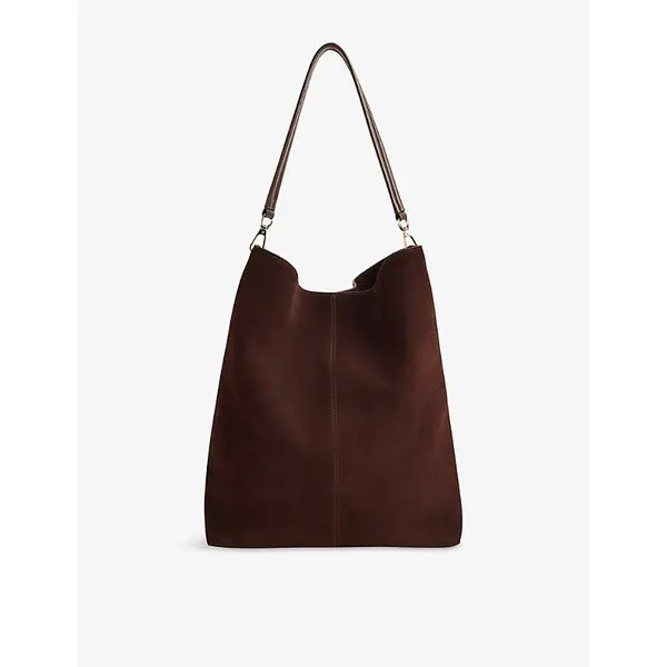 Whistles Suede Tote Bag