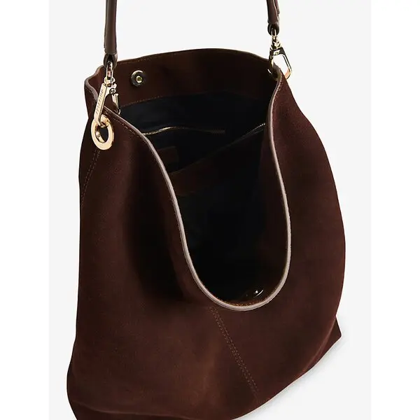 Whistles Suede Tote Bag