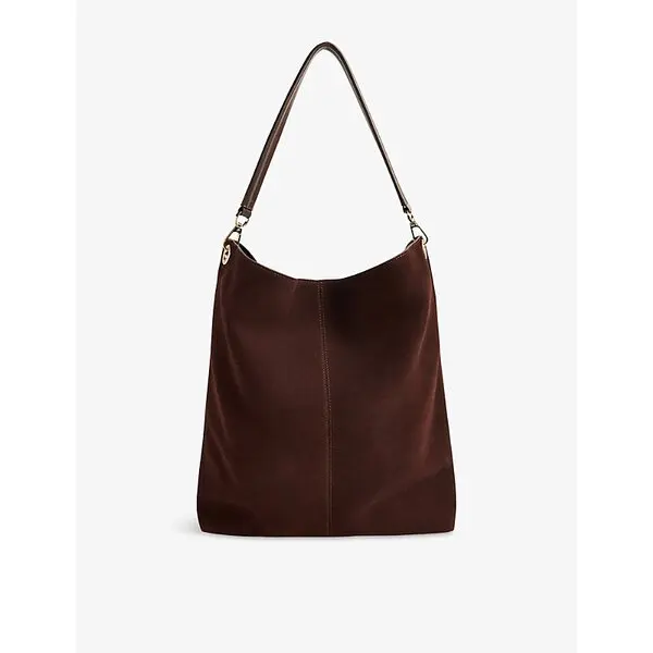 Whistles Suede Tote Bag