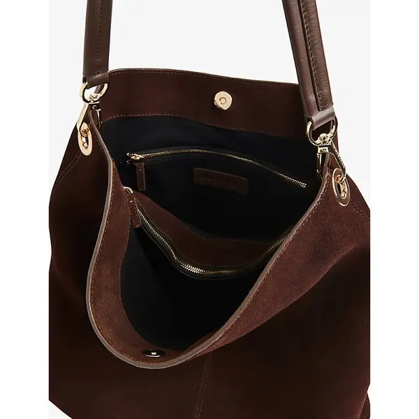 Whistles Suede Tote Bag