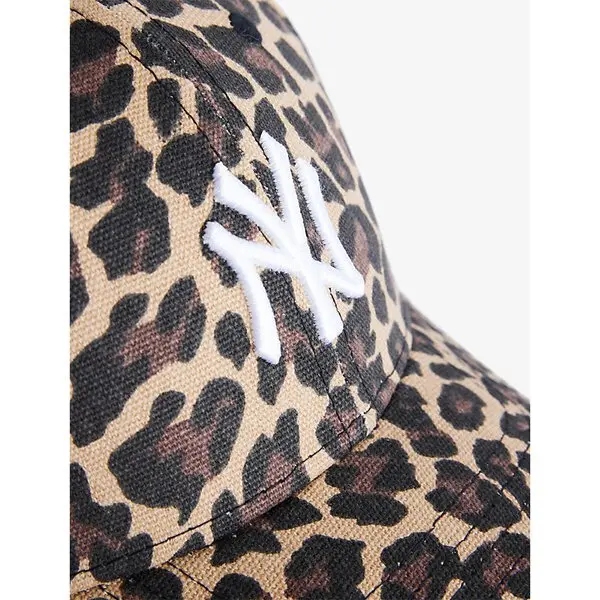 New Era 9forty Leopard-print Cotton-twill Cap