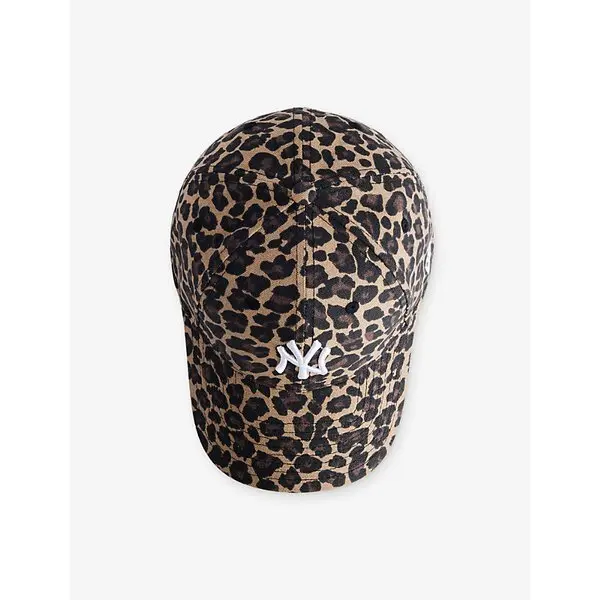 New Era 9forty Leopard-print Cotton-twill Cap