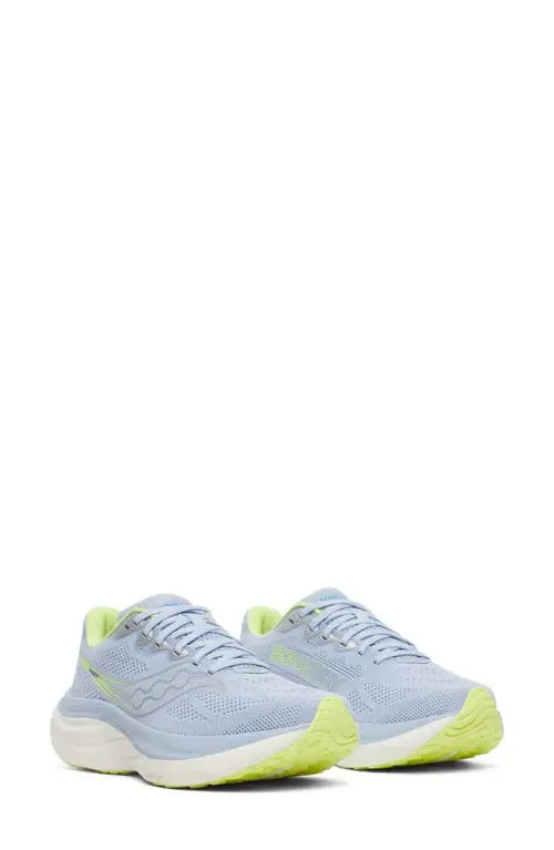 Saucony Ride 19 Running Shoe - Skyward/silver