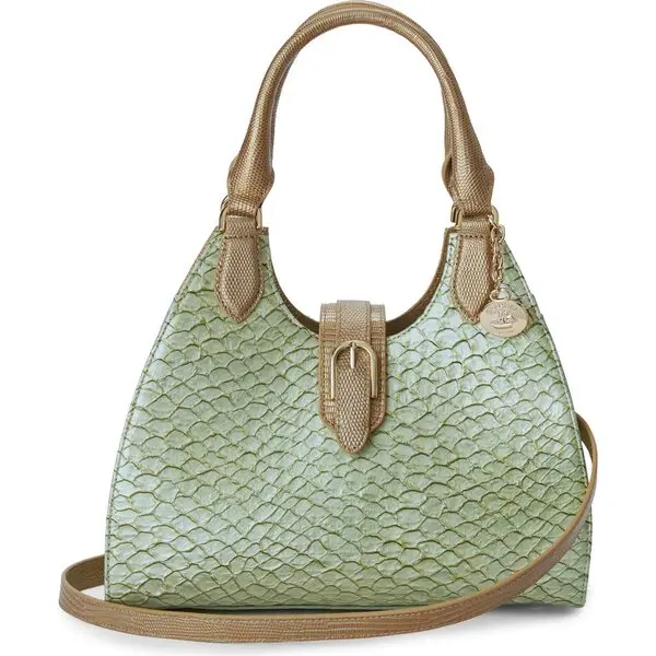 Brahmin Adrian Embossed Leather Shoulder Bag