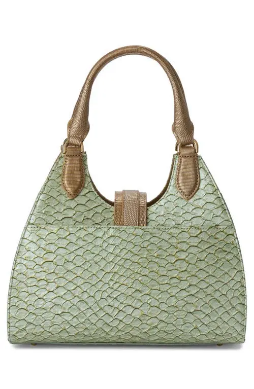 Brahmin Adrian Embossed Leather Shoulder Bag