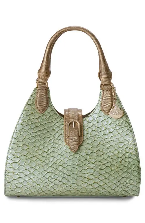 Brahmin Adrian Embossed Leather Shoulder Bag