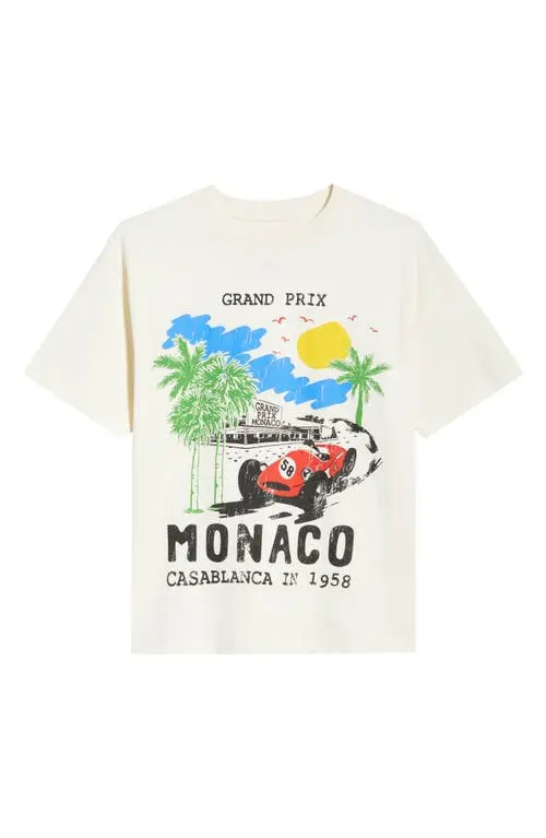 ID SUPPLY CO Monaco Grand Prix Cotton Graphic T-shirt
