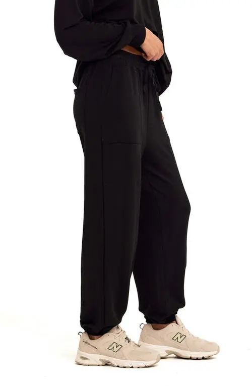 THREADS 4 THOUGHT Lottie Terry Sweatpants - Black