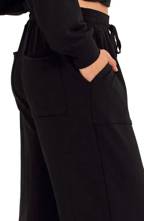 THREADS 4 THOUGHT Lottie Terry Sweatpants - Black