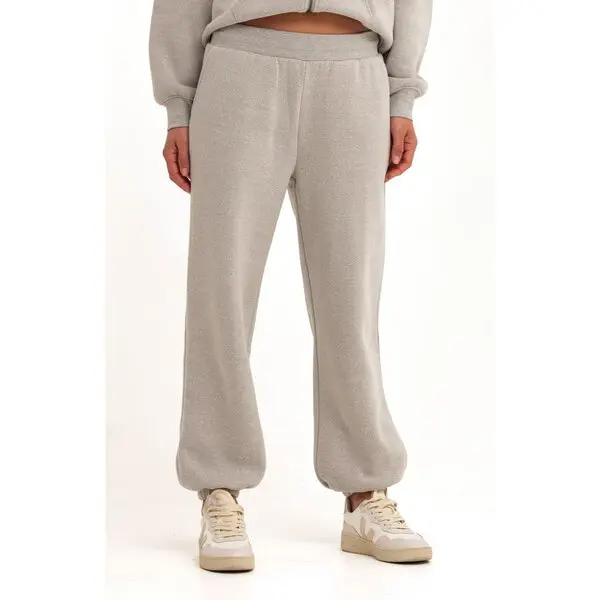 THREADS 4 THOUGHT Jayla Fleece Sweatpants - Light Heather Grey