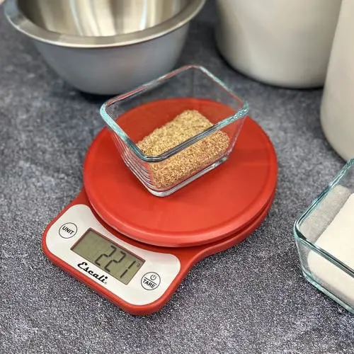 ESCALI Telero Digital Kitchen Scale - Red