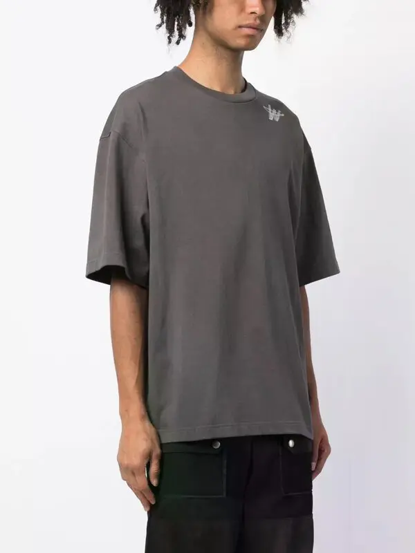 We11Done Drop-shoulder Cotton T-shirt