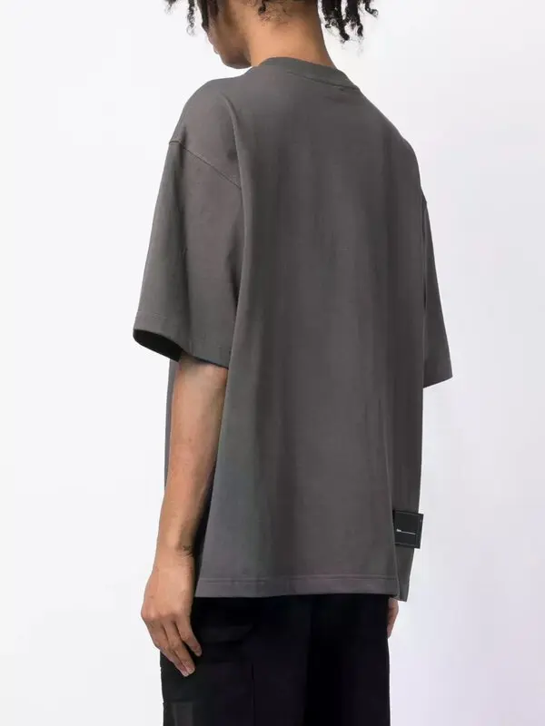 We11Done Drop-shoulder Cotton T-shirt