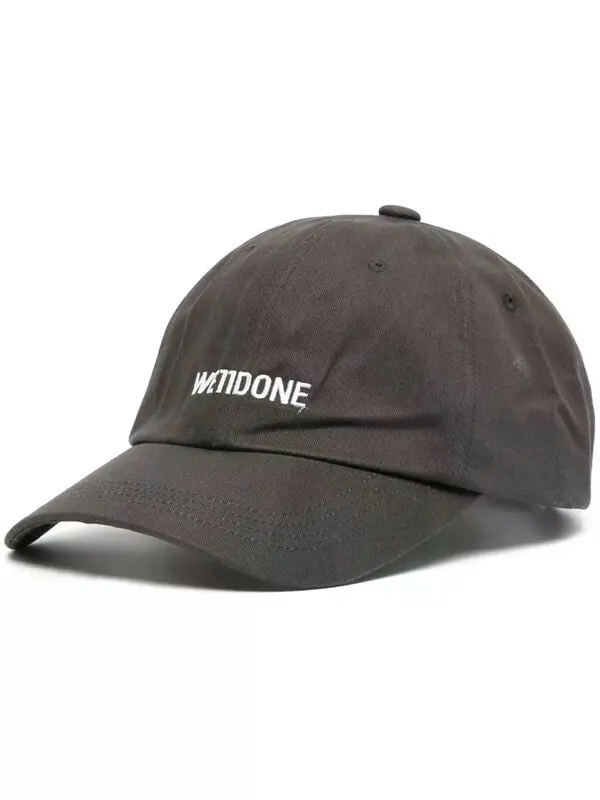 We11Done Logo-embroidered Cap - Black