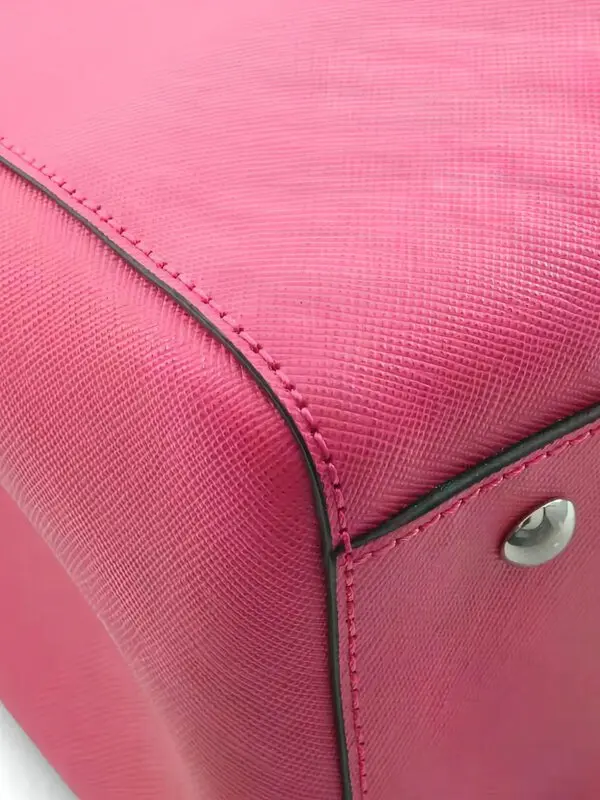 Mcm 2010s Leather Tote Bag