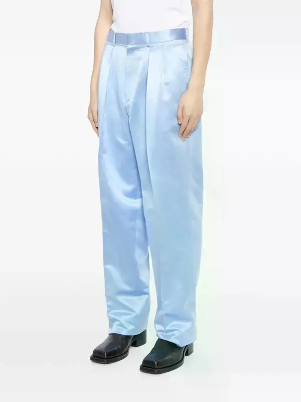 TOM FORD Pleated Textured Trousers