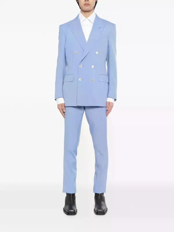 TOM FORD Tailored Trousers - Blue