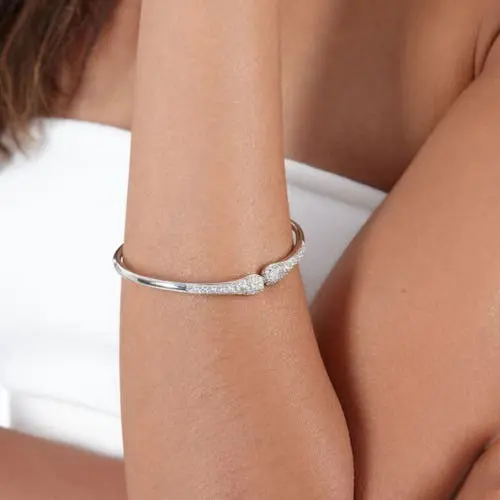 LUCY QUARTERMAINE Skinny Drip Twist Bangle