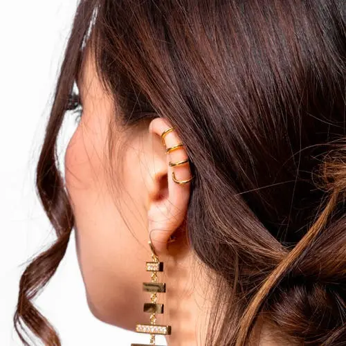 LUCY QUARTERMAINE Waterfall High Ear Cuff