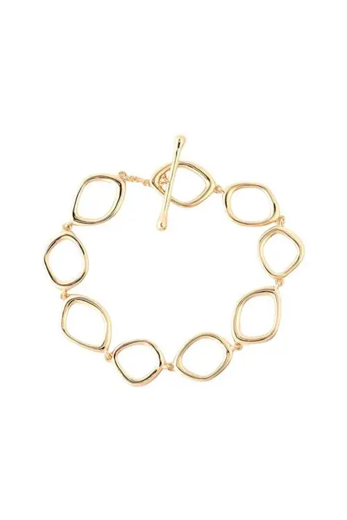LUCY QUARTERMAINE Volcan Bracelet - Gold Vermeil