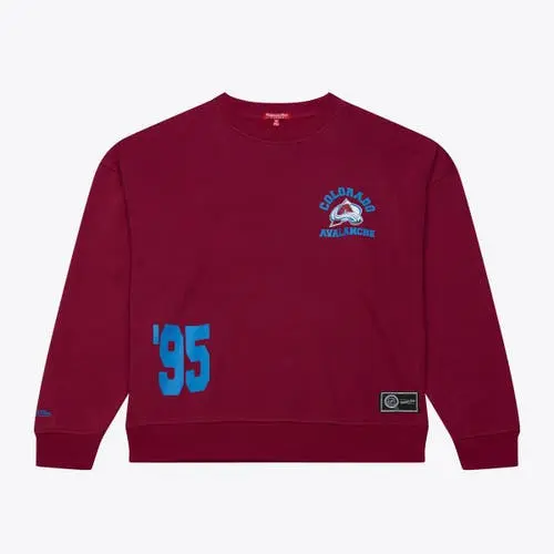 Mitchell & Ness Colorado Avalanche Crewneck Sweatshirt
