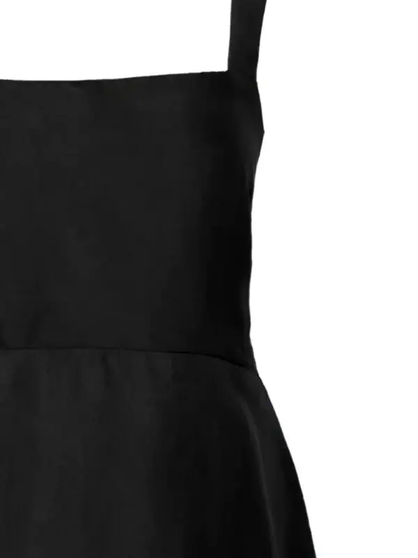 Azeeza Arden Silk Mini Dress - Black