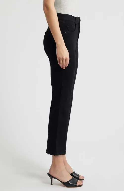 Wit & Wisdom Bennett High-waist Bootcut Ankle Jeans - Black