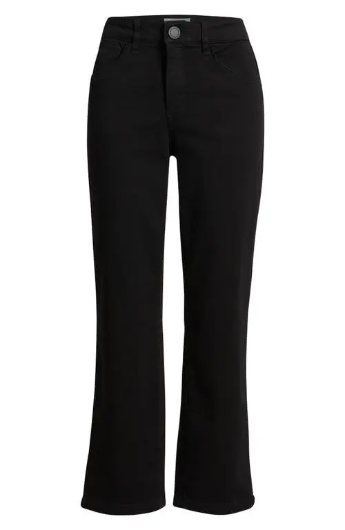 Wit & Wisdom Bennett High-waist Bootcut Ankle Jeans - Black