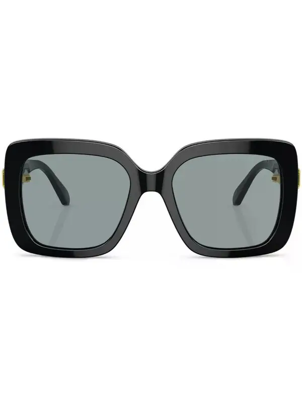 SWAROVSKI Crystal-embellished Oversize Sunglasses - Black