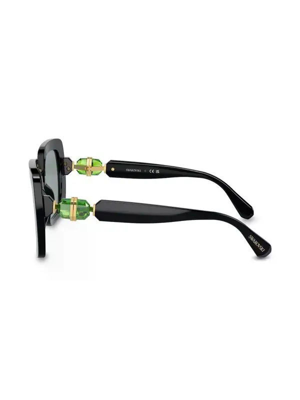SWAROVSKI Crystal-embellished Oversize Sunglasses