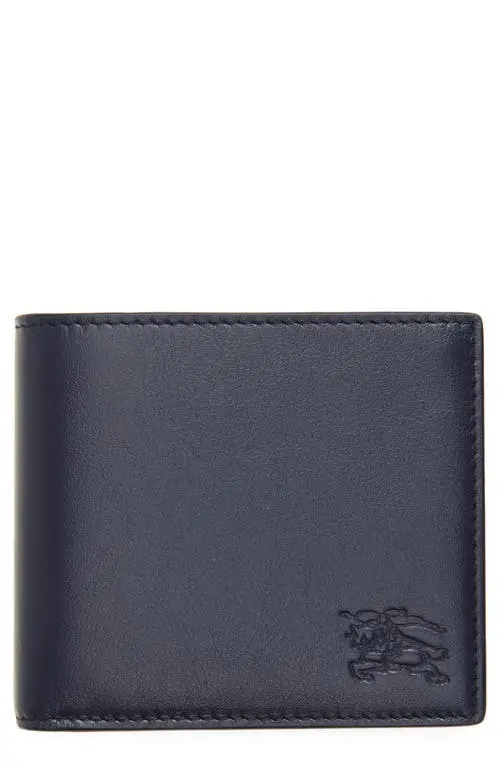 Burberry Leather Bifold Wallet - Midnight
