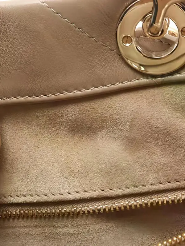 Dior 2010s Medium Leather Archicannage Tote Bag