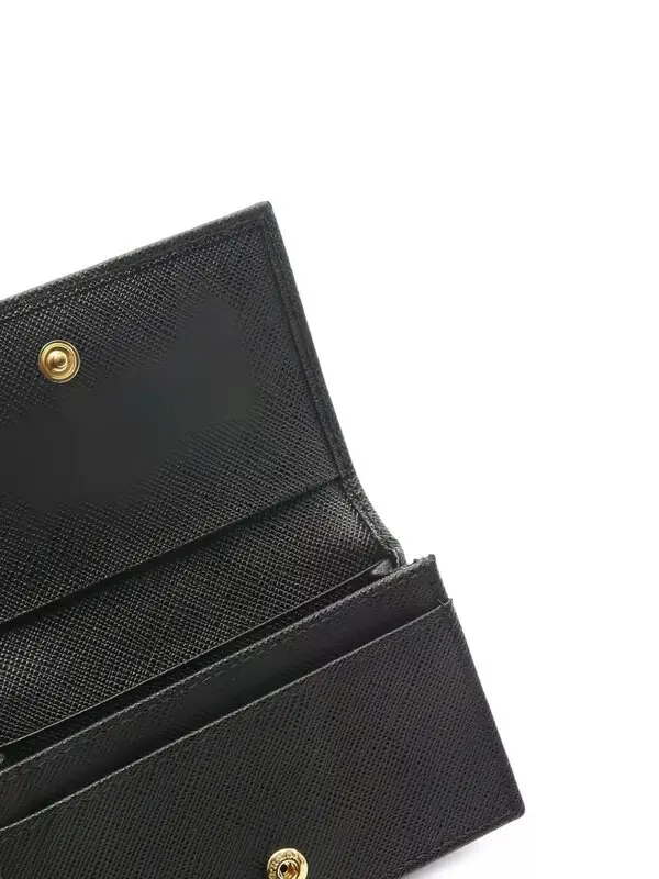 Prada 2020s Saffiano Triangle Wallet