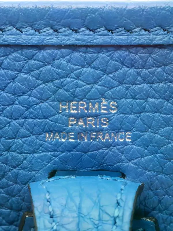 Hermès 2022 Evelyne Amazon Tpm Shoulder Bag - Blue
